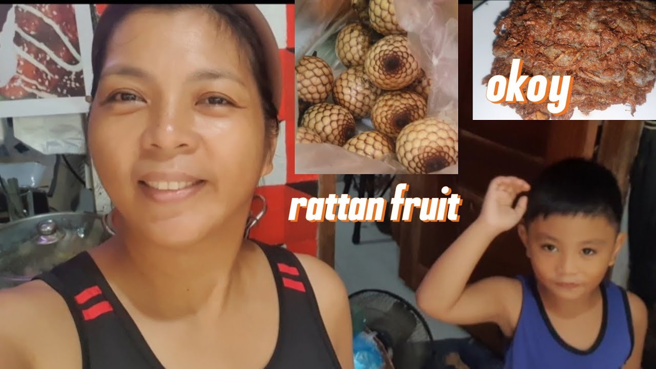 first time naka tikim ng prutas na ito/rattan fruit at nag luto din ng ...