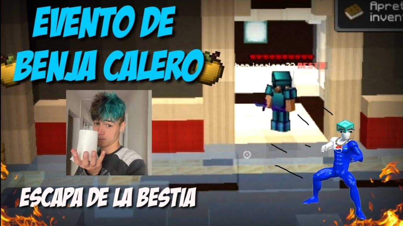 Gane uno de los eventos de benja calero :D/ MINECRAFT ESCAPA DE LAUTI ...