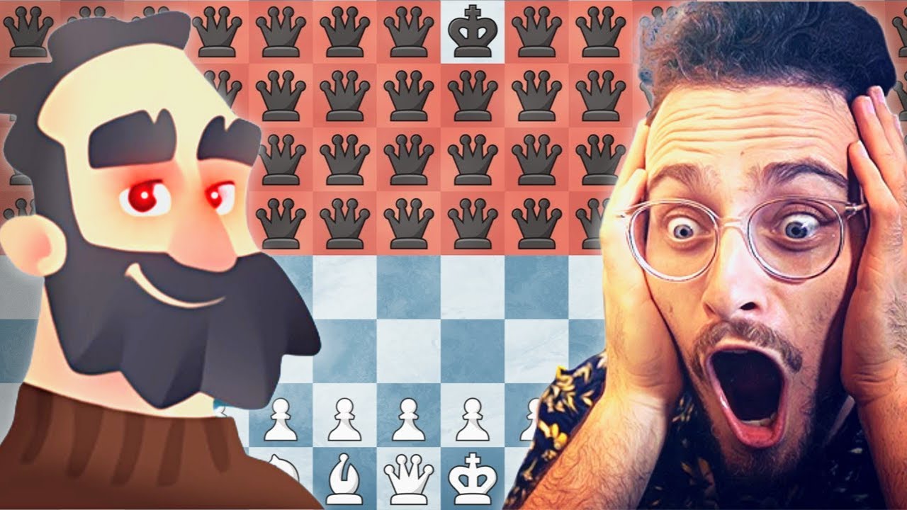 When Martin Played With 30 Queens Against Gotham Chess - YouTube