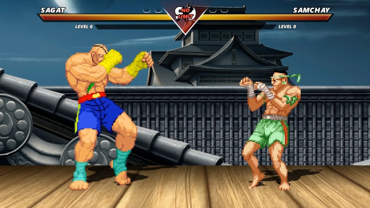 SAGAT vs SAMCHAY - Amazing epic fight battle ! - YouTube