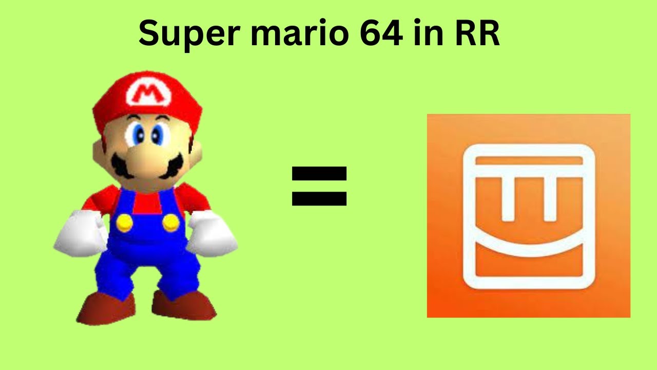 Super Mario 64 IN REC ROOM!?!!? - YouTube