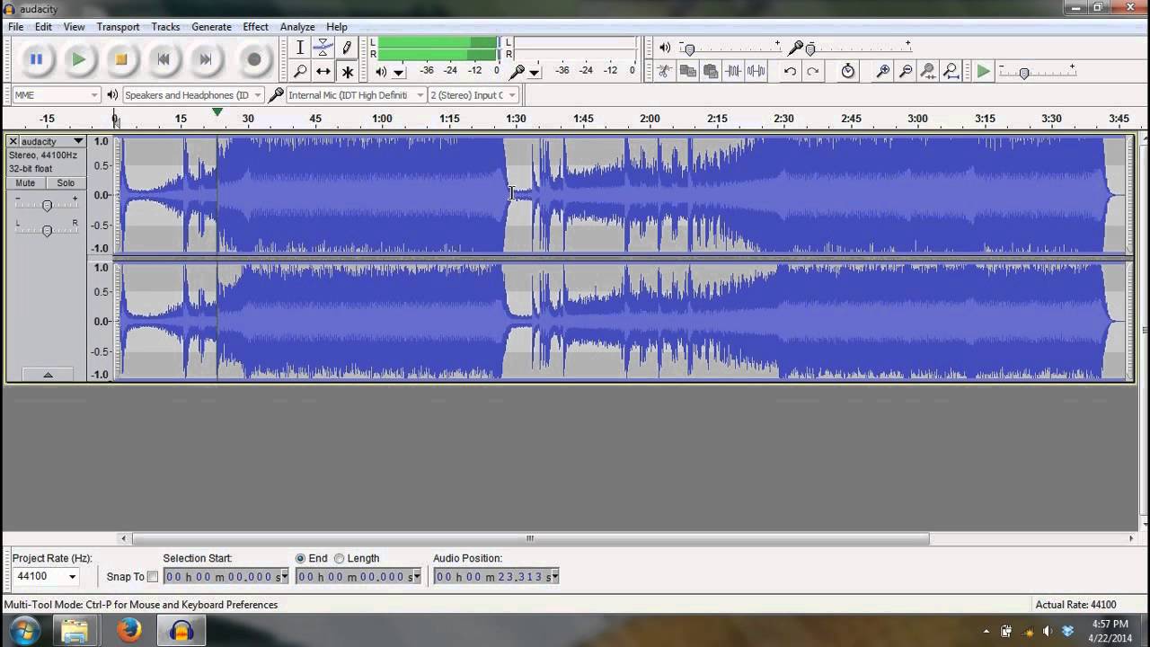 Audacity Imported into Audacity as Raw Data - YouTube