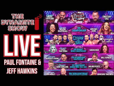 AEW Double or Nothing Go Home Show | The Dynamite Show Live - YouTube