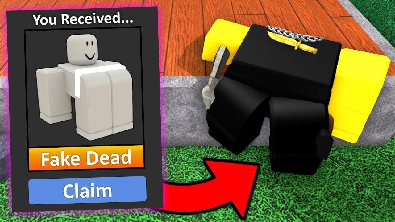 new fake dead body Trolling in mm2 - YouTube