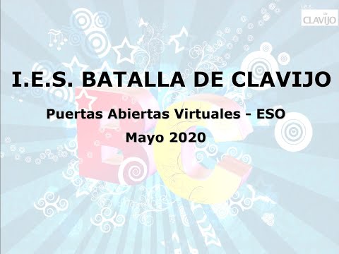 IES Batalla de Clavijo. Puertas abiertas ESO