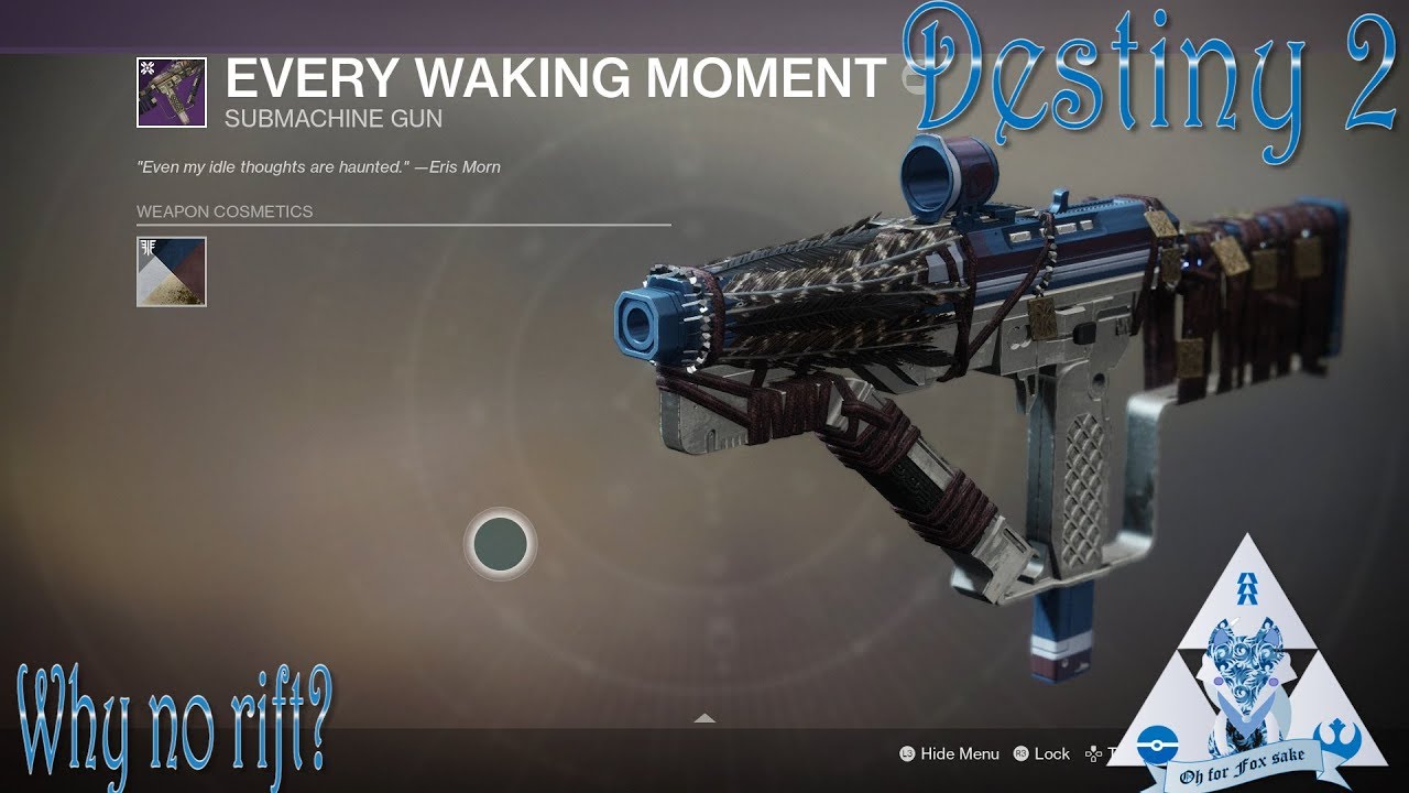 Destiny 2 Every Waking Moment - I Dream of Swashbuckler - YouTube