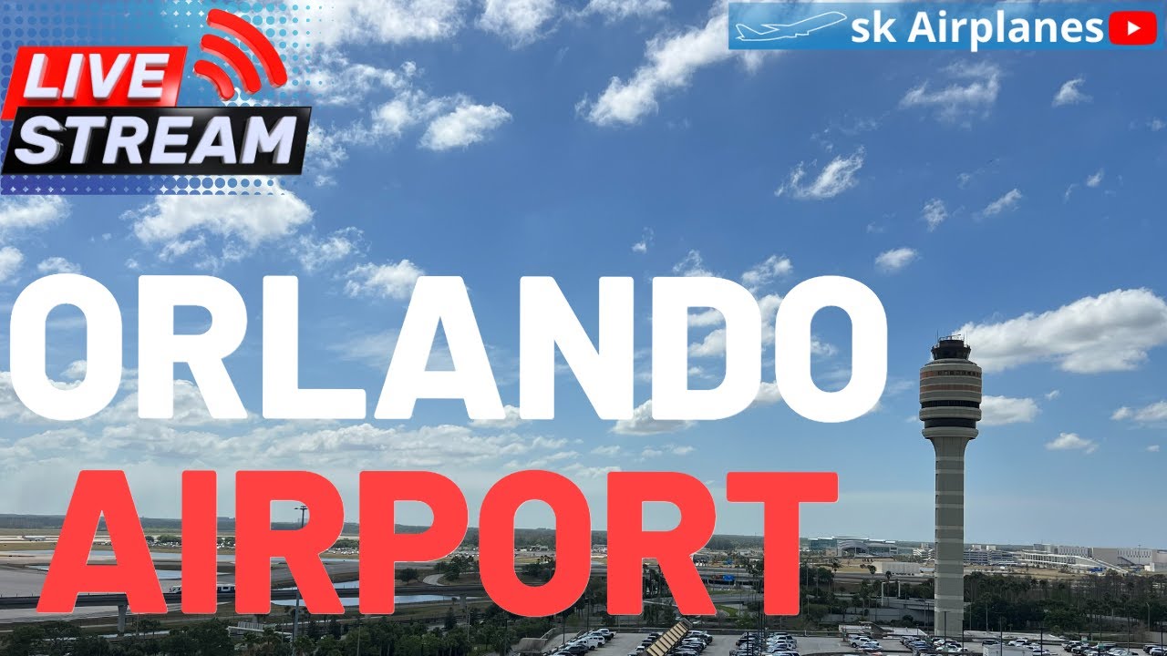 🔭 Watching Planes ️ At Orlando International Airport (MCO) - YouTube
