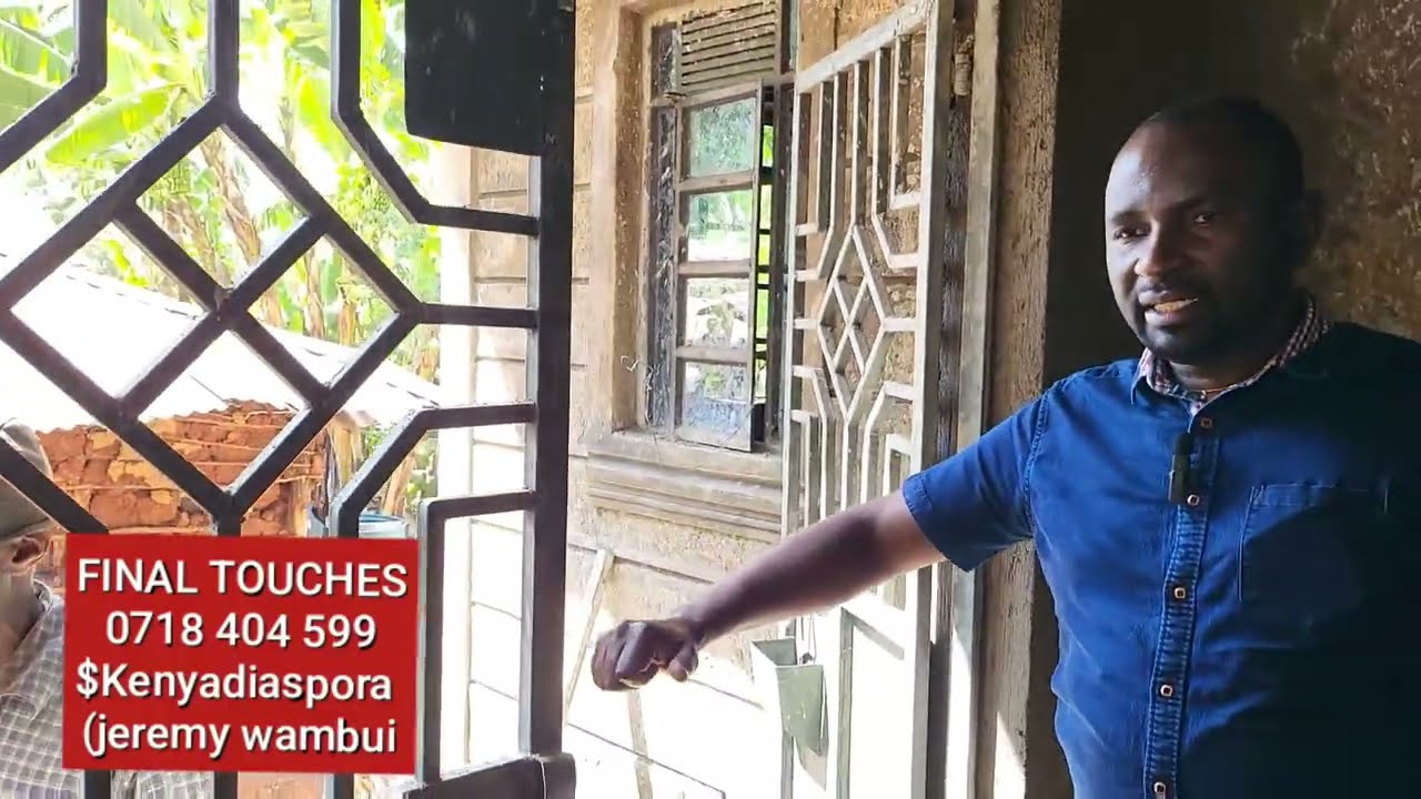 3DAYS TO GITUI HOUSE HANDOVER 17DAYS OF CONSTRUCTION..TUMEBOMOA YA ...