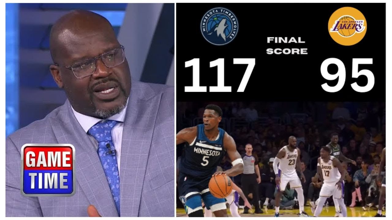 NBA GameTime SHOCKED LeBron, Lakers dominated by Wolves in blowout Game ...