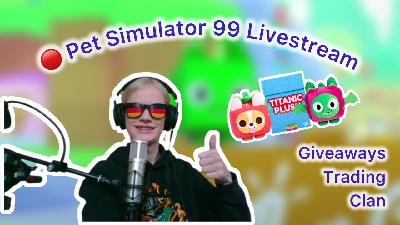 🔴 Live PET SIMULATOR 99! Giveaways, Trading & More - YouTube