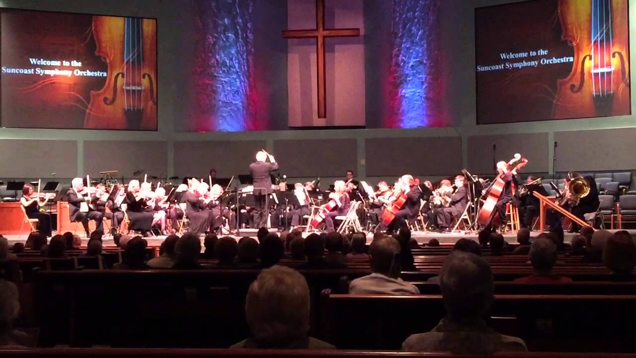 Suncoast Symphony Orchestra performing music from Lord of the Rings ...