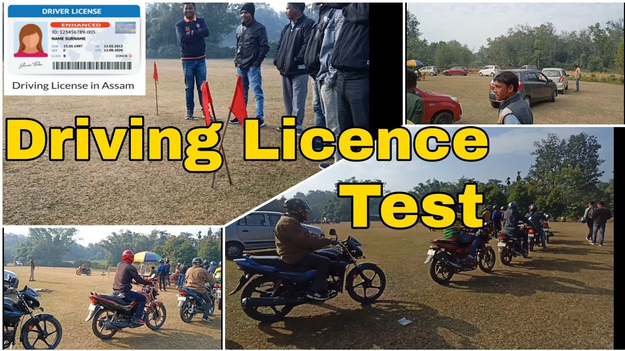 Driving Licence Test || Assam || Golaghat || DTO Office - YouTube