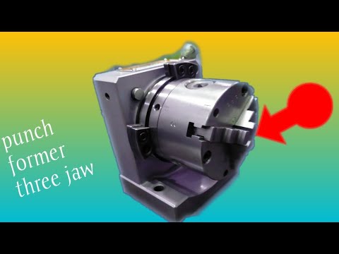 Tips for 3 jaw punch former. how to reface.reface jaw .dial to center ...