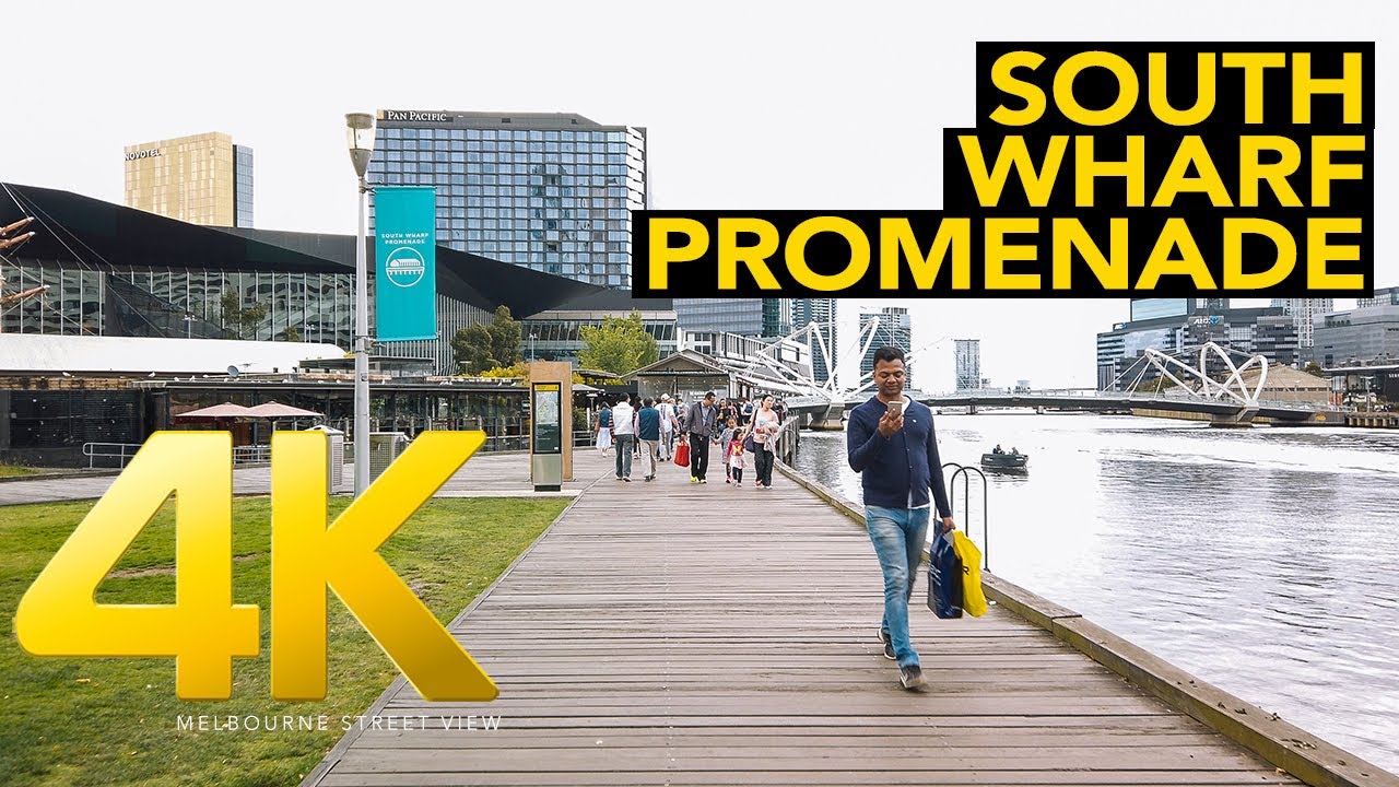 Explore Melbourne : South Wharf Promenade - Melbourne's dining, retail ...