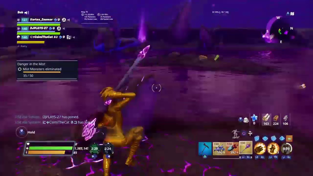 Fortnite MSK Mythic Stormking carry - YouTube