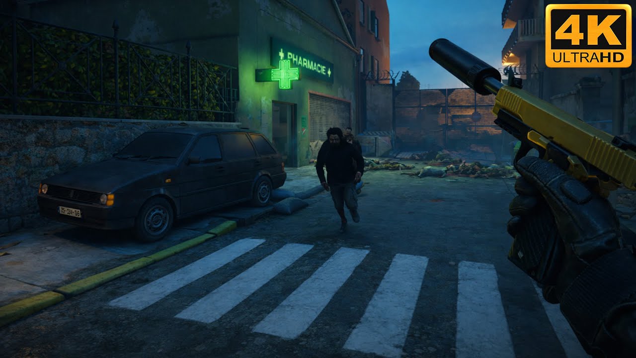 Surviving Insane Zombie Attack - World War Z Gameplay [4K60FPS] - YouTube