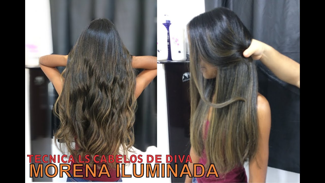 COMO FAZER MORENA ILUMINADA PASSO A PASSO COMPLETO RESULTADO NO FINAL DO VÍDEO. - YouTube