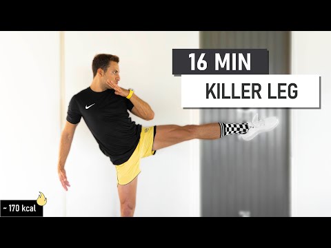 16 Dk. En Etkili Bacak Kası Egzersizi | The Bickes