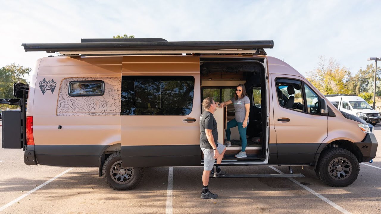 Luxury ADVENTURE Van | Unique MAHOGANY STYLE Van Conversion BUILT FOR ...