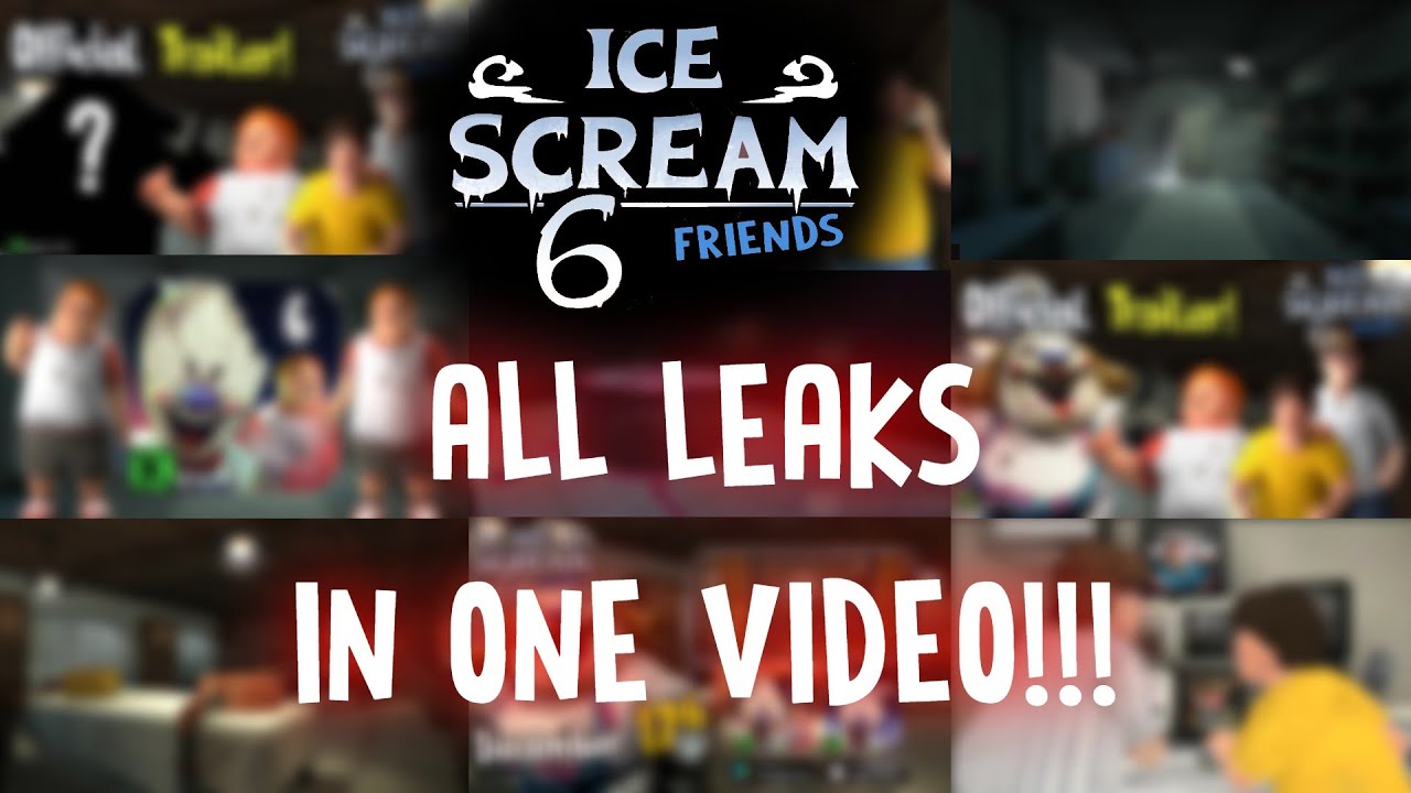 ICE SCREAM 6: CHARLIE ALL LEAKS IN ONE VIDEO!!!😱🤩🔥| ICE SCREAM 6 ...
