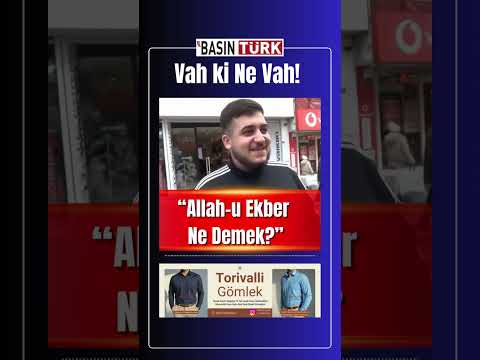 Cumhuriyet Türkiye’sinde Dikkat Çeken Manzara: 'Allah-u Ekber' in Anlamını Bilemediler!