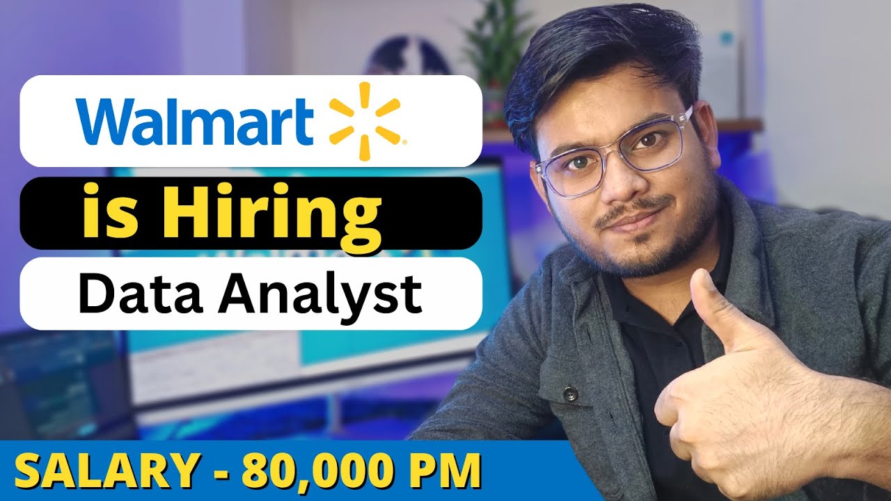 Walmart is hiring for Data Analyst | Data Analyst Job Updates for ...
