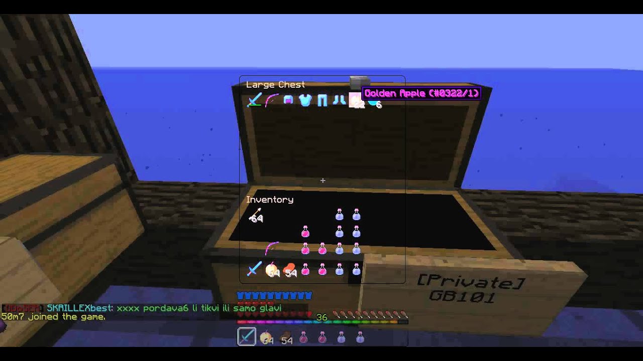 MineCraft DDoS Giveaway Full Ench Set,Sword,Bow,22 Legs i 6 Ender Pearl ...