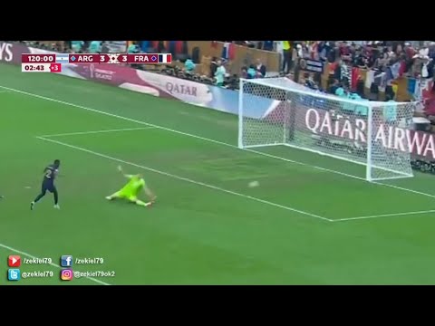 que hubiera pasado si el dibu no paraba ese gol (argentina vs Francia)