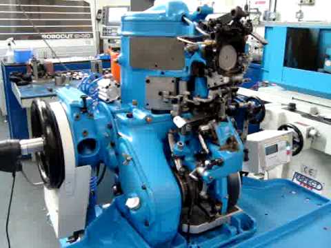 ESM Upgraded BHSS 10 Goodyear outsole stitching machine - YouTube