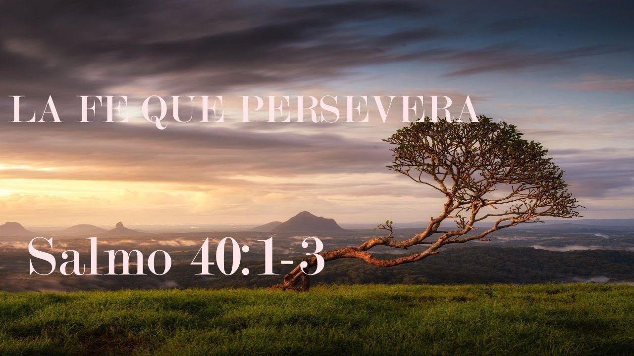 La fe que persevera - Hno. Roberto Domínguez (Servicio virtual 10/04 ...