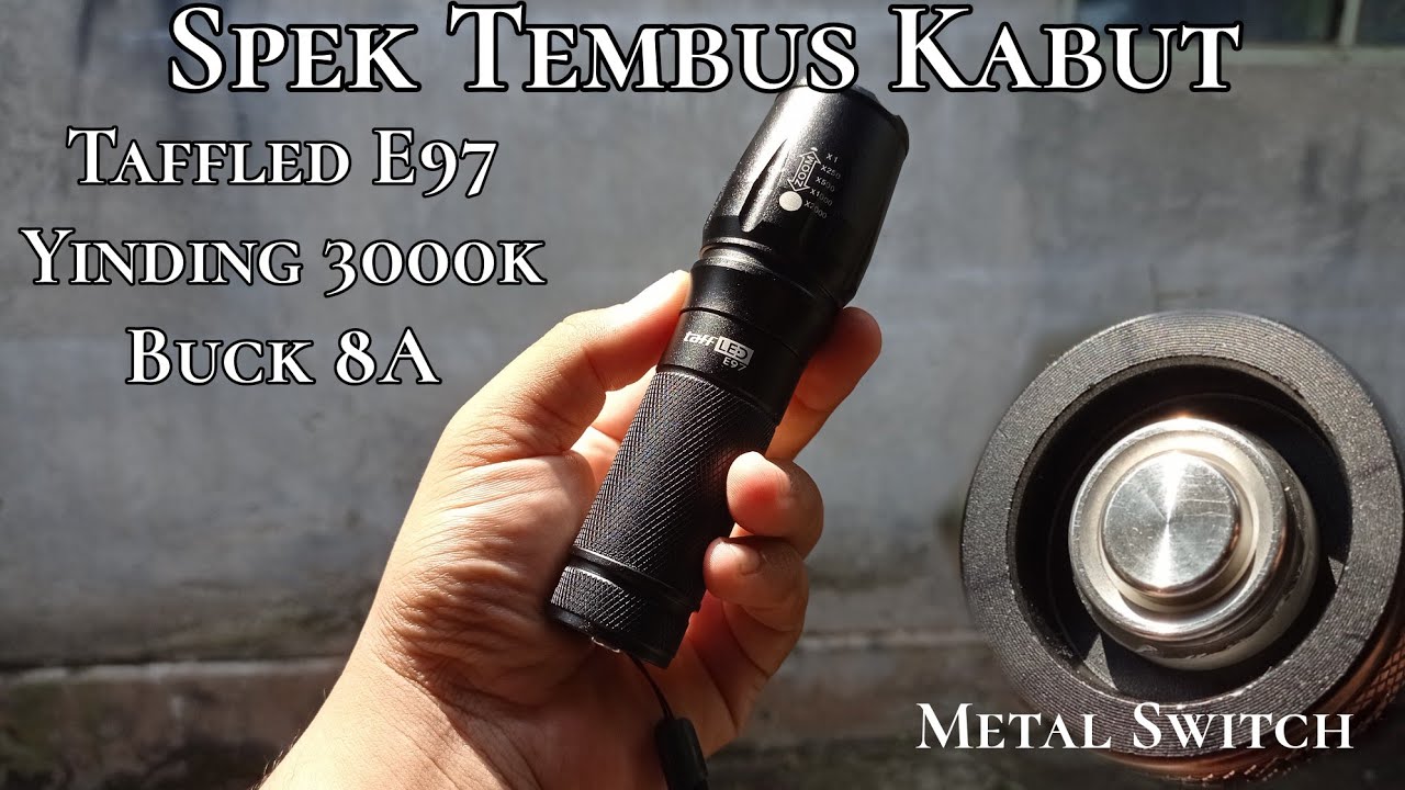 Spek Tembus Kabut Taffled E97 YINDING 30W 3000K Buck 8A Metal Switch ...