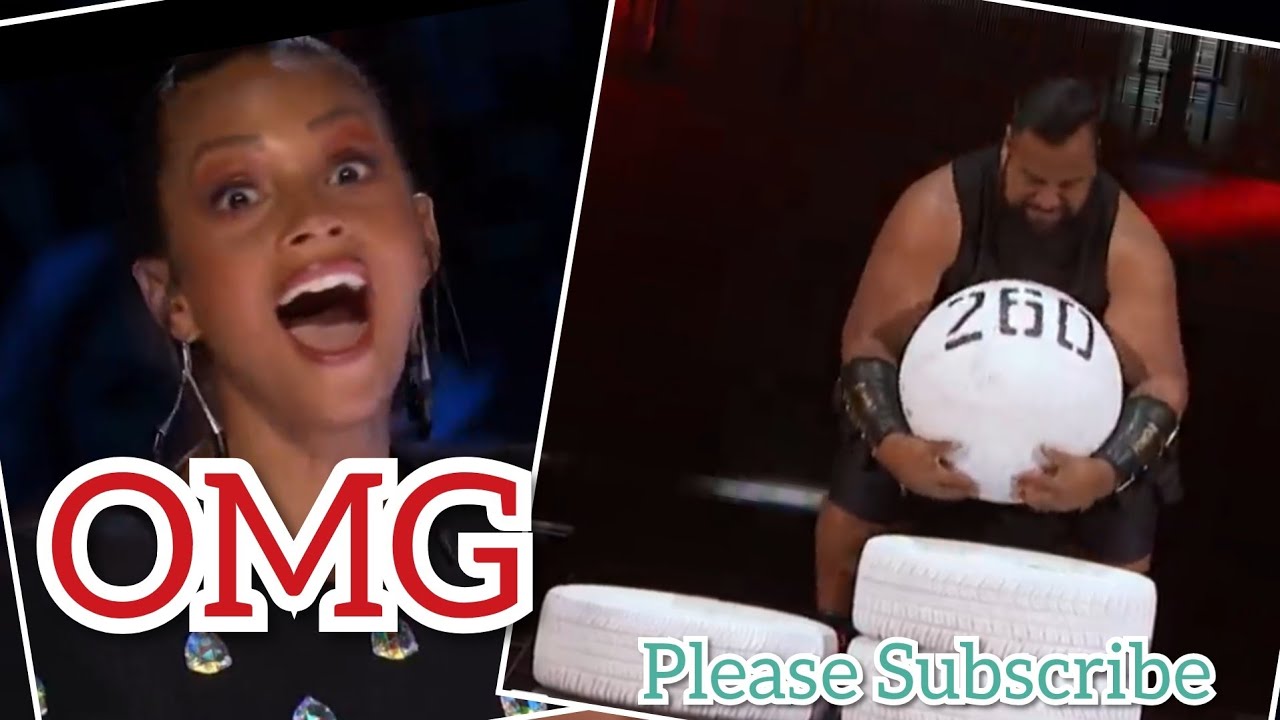 MUSCLE MAN Eddie Williams Beautifully SINGS |America's Got Talent ...