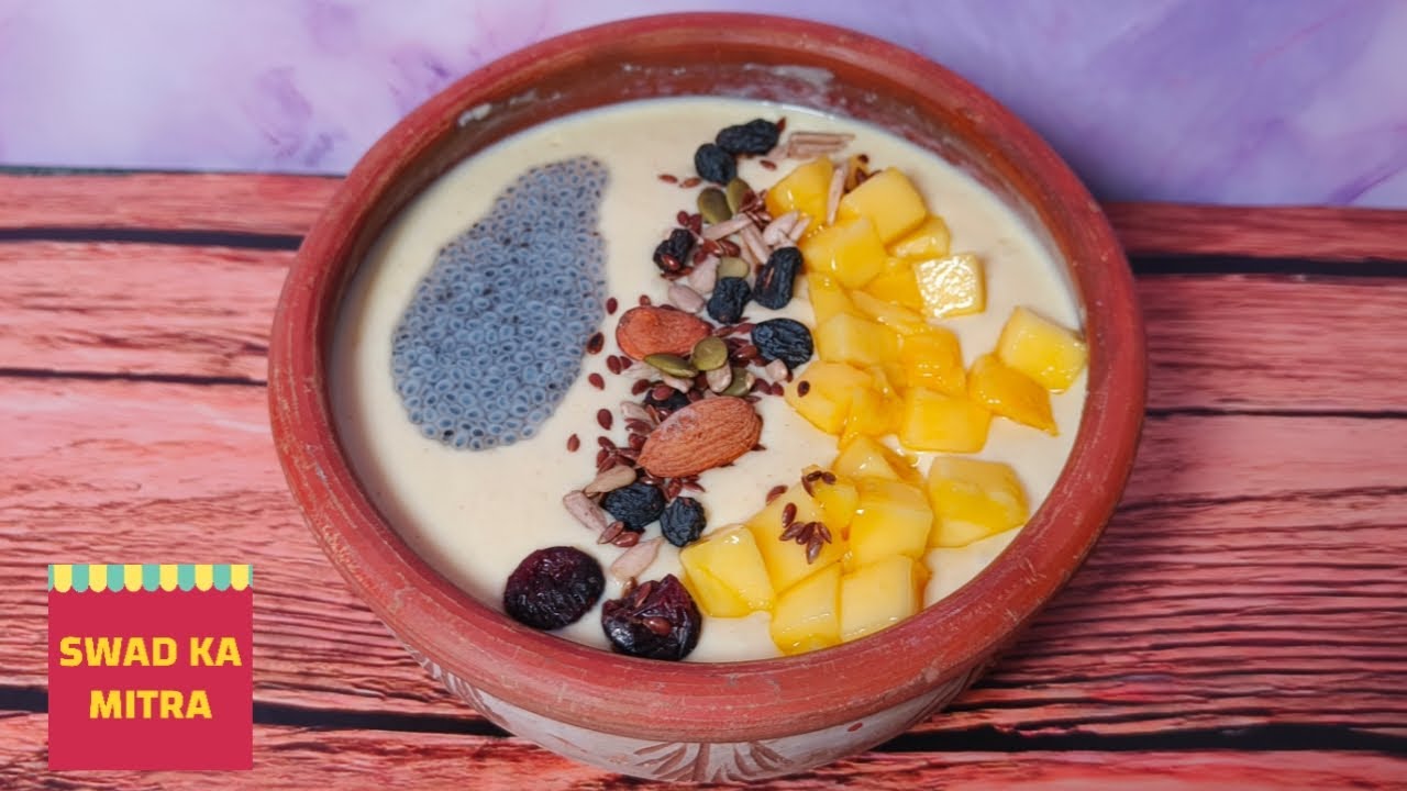 Secret recipe: Mango Oats Smoothie I Mango Oats Smoothie for Weight ...