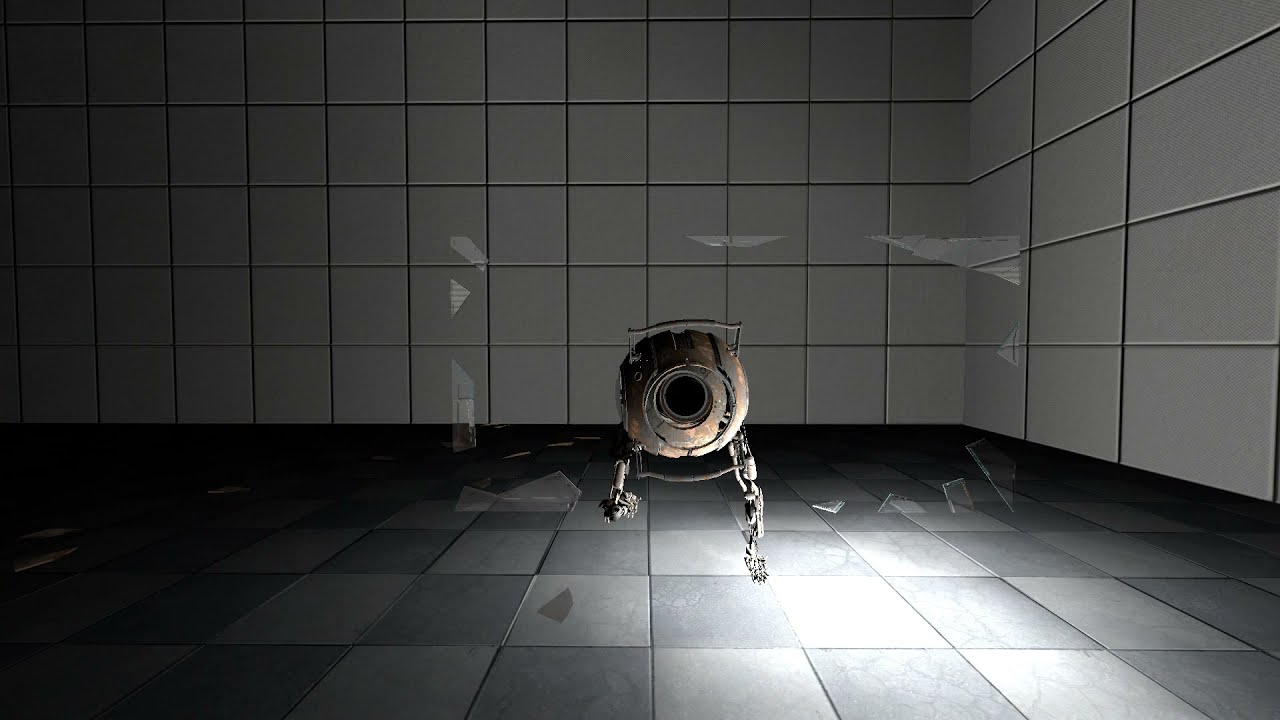 Portal 2: Running core animation test - YouTube