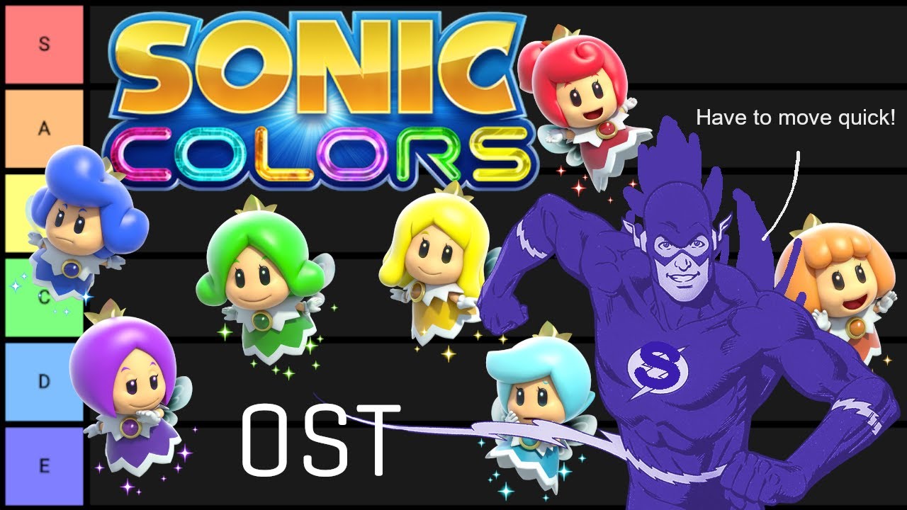 Sonic Colors OST Reaction and Ranking - YouTube