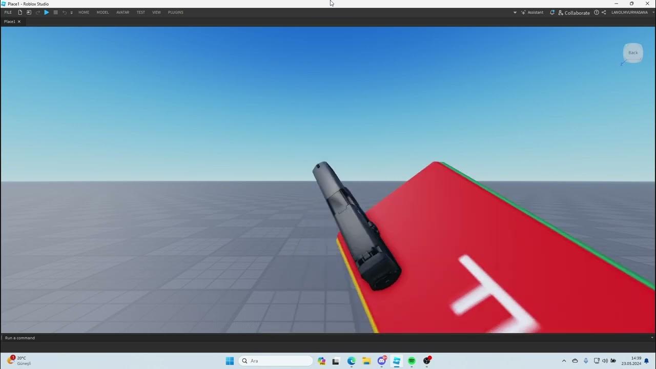 Roblox Glock Animation - YouTube