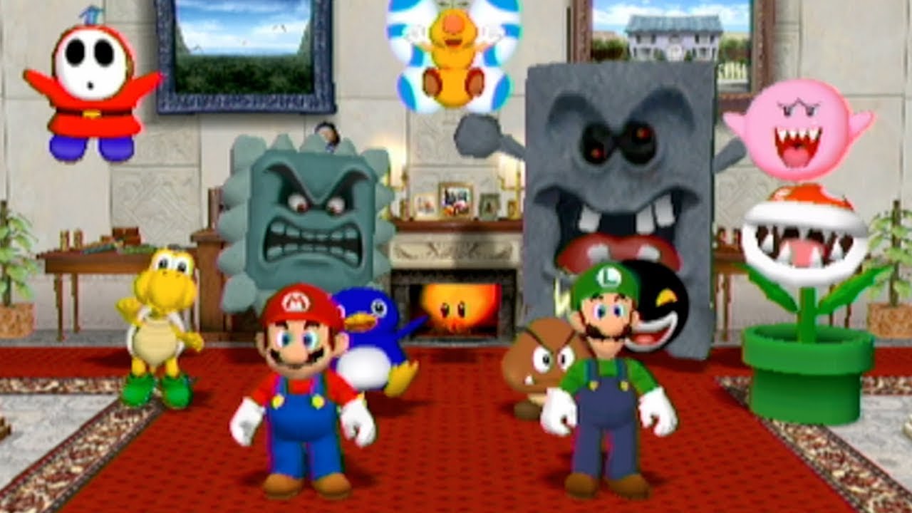 Mario Party 8 - All Duel Minigames - YouTube