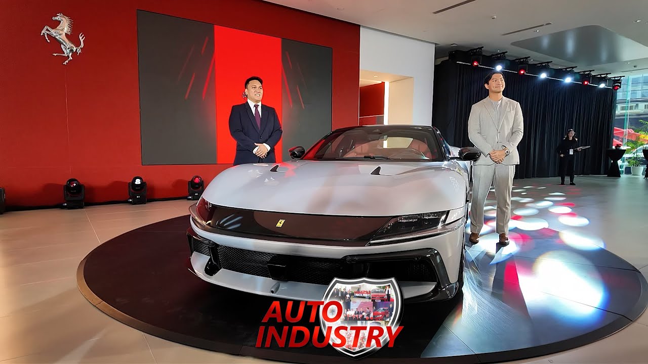 Ferrari 12Cilindri Lands in Manila | Auto Industry News - YouTube