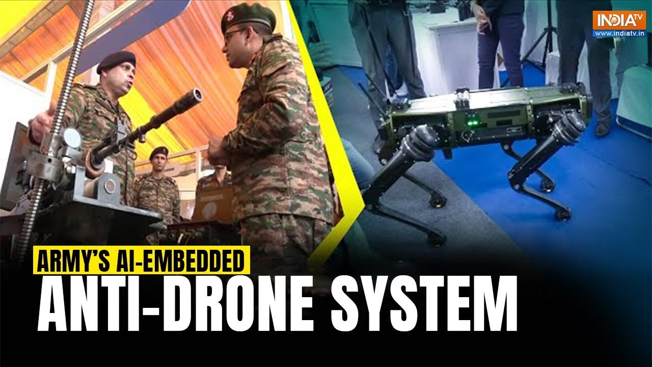 AI-embedded Anti-Drone SYSTEM, Robotic MULE to boost Indian Army's ...