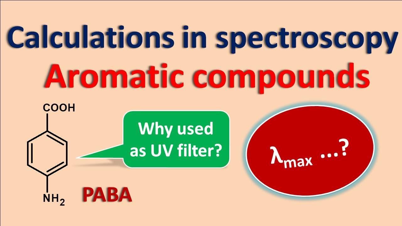 Estimation Of Lambda Max In Aromatic Compounds YouTube Estimation Of Lambda Max In Aromatic Compounds YouTube