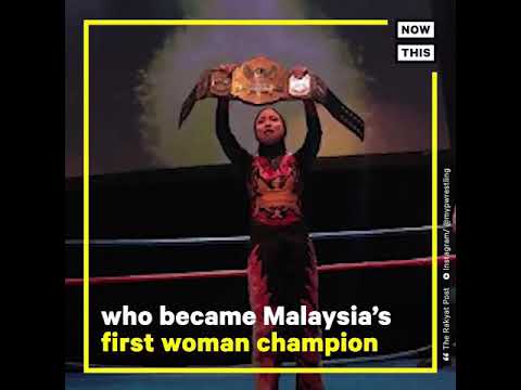 Wrestling hijab women world champion