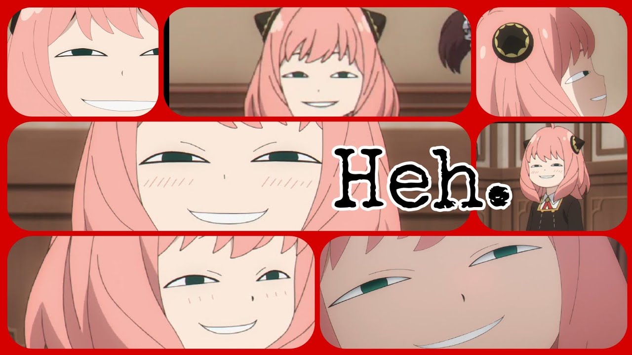 Heh. Anya's smirk compilation - YouTube