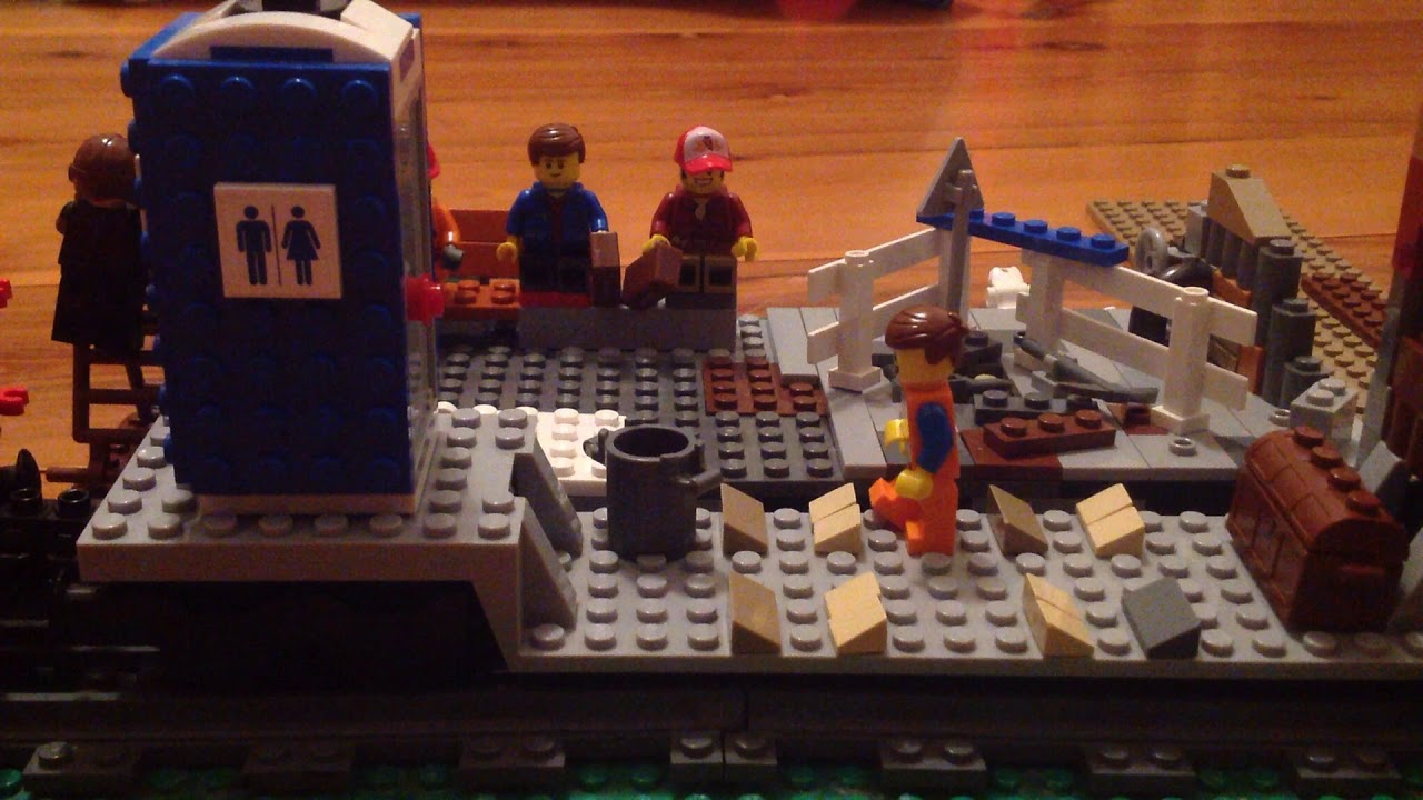Lego stop motion movie of the Train Crash - YouTube