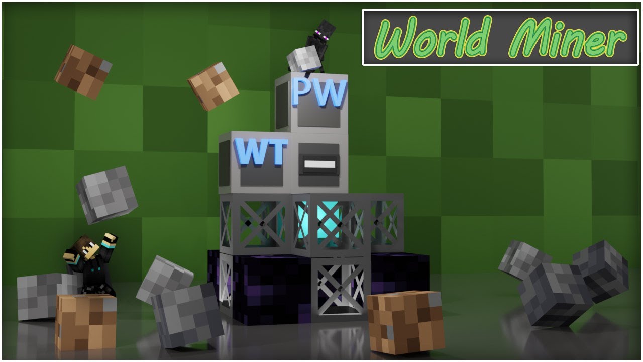 Minecraft "Mathias2246's World Miner": Eine Aufgabe, ein Multiblock ...