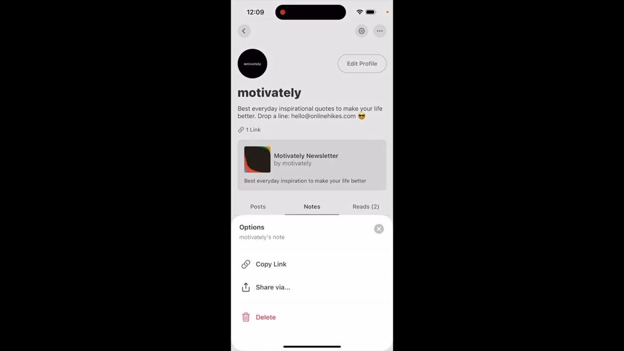 How to delete your note on Substack app? - YouTube
