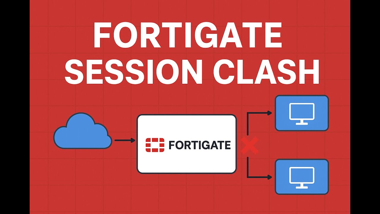 Fortigate -How to Fix FortiGate Session Clash | NAT Clash, Socket ...