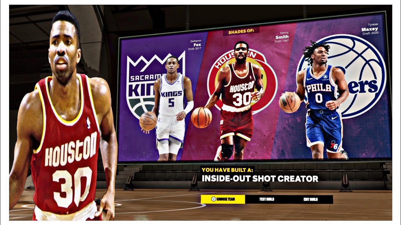 ATHLETIC INSIDE OUT SHOT CREATOR BUILD NBA 2K23 NEXT GEN (CRAZY POINT ...