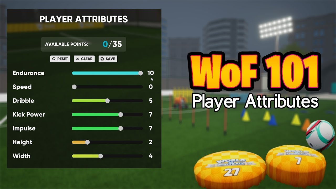 Player Attributes ・Tutorial 1 | WoF 101 - YouTube