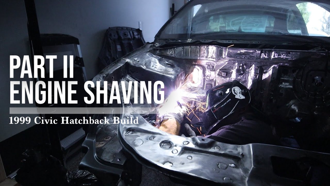 Engine Shaving Part II | 1999 Civic hatchback Build - YouTube