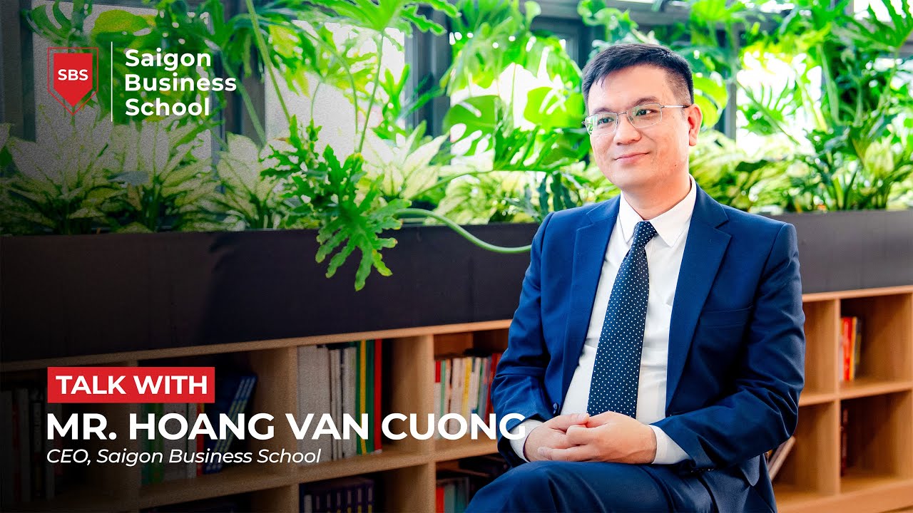 CEO of Saigon Business School shares a 3-year vision! - YouTube